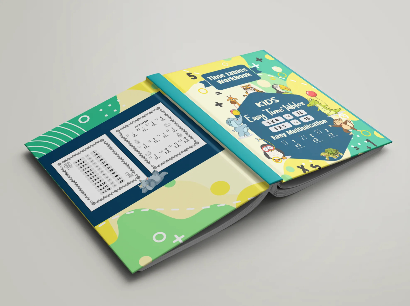 Activity Book Cover design by Saiful saif on Dribbble