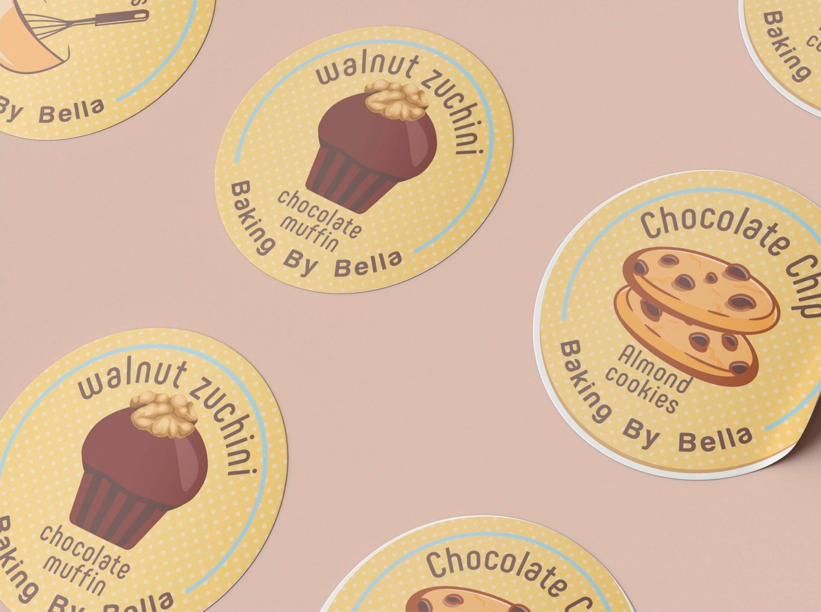 Sticker Design | Label Design by Zille Huma on Dribbble