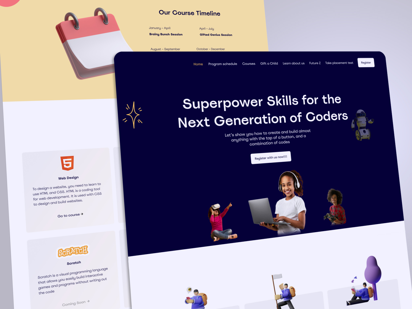 NextGen - Coding Classes For Kids Landing Page by The Bulb Africa on ...