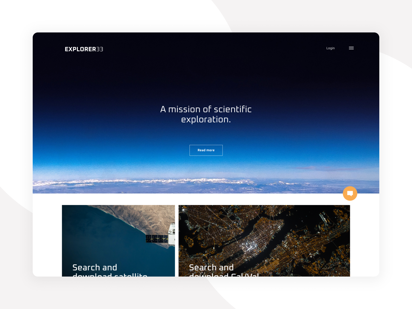 Explorer 33 by Eduardo Borsero on Dribbble