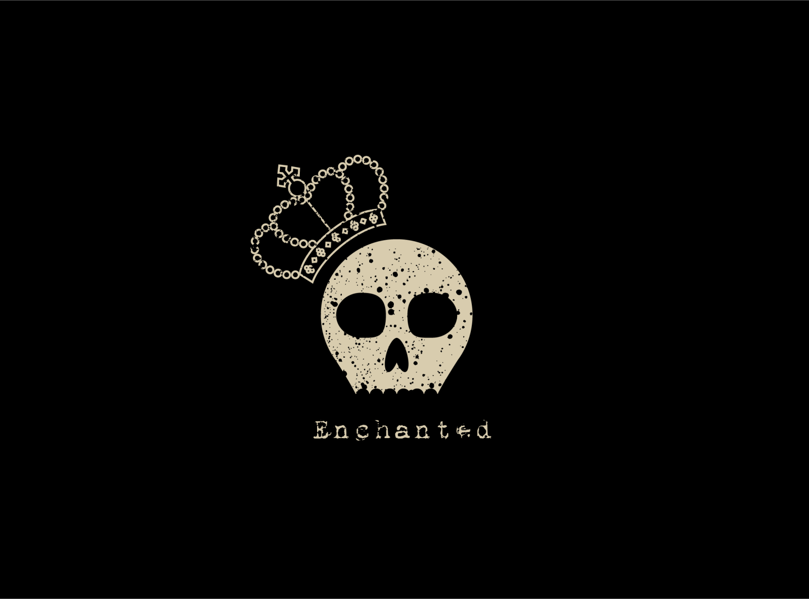 Enchanted Skull Logo by Allison Murray on Dribbble