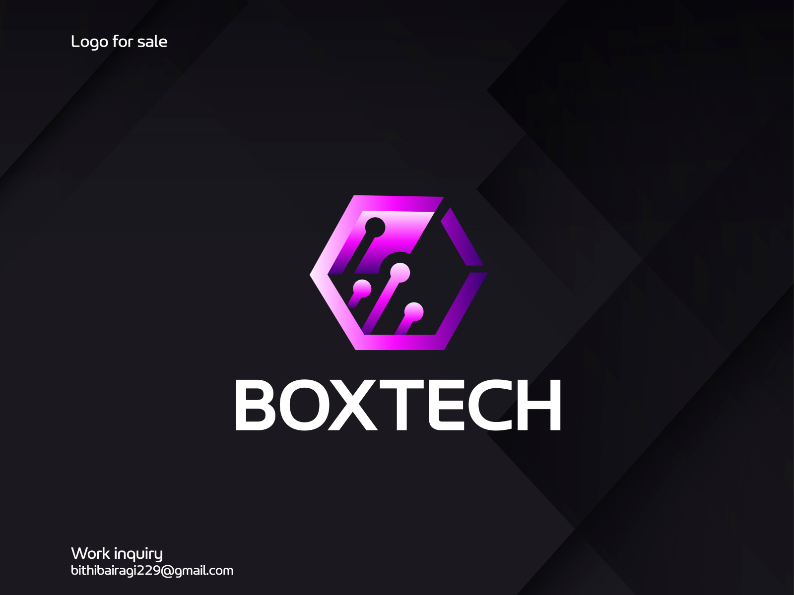 BOXTECH Modern Brand Identity Logo by Bithika Bairagi on Dribbble