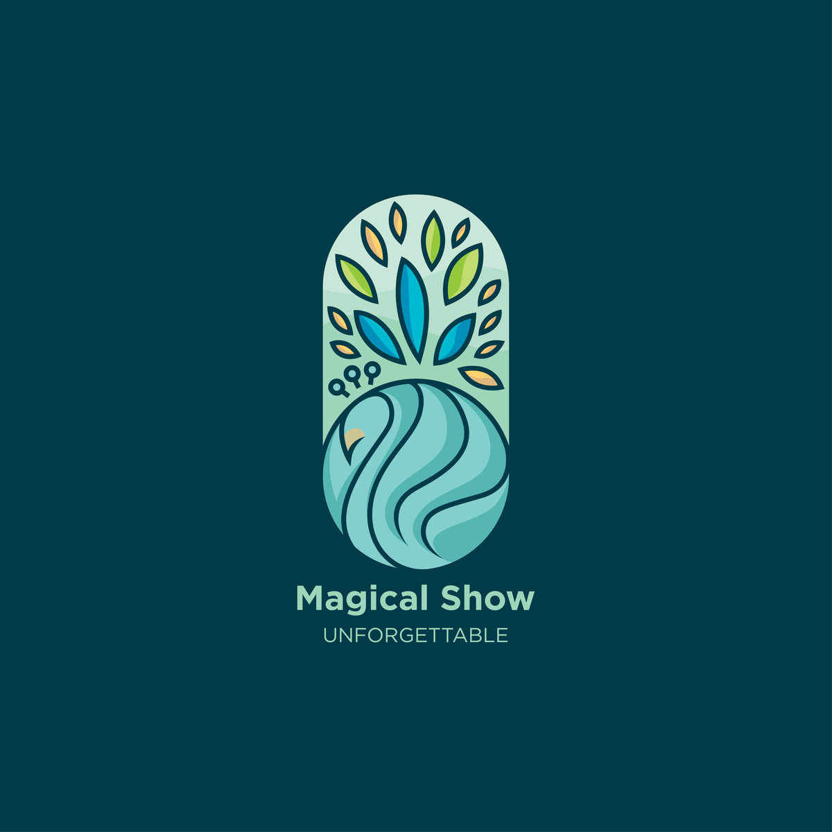 Magical Show Logo by Julio Mesak Nangkoda on Dribbble