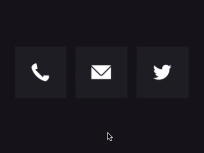 Contact Icons Animation by Andreas Dantz on Dribbble