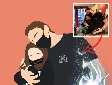 Faceless Portrait by gantstudio on Dribbble