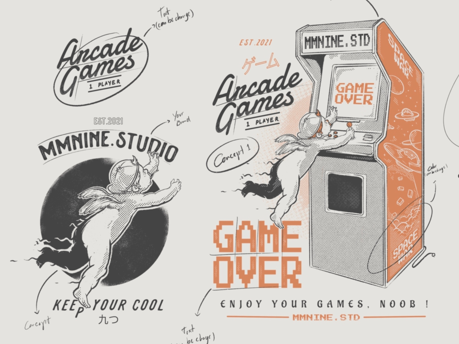 Arcade Games by MMNINE STUDIO on Dribbble