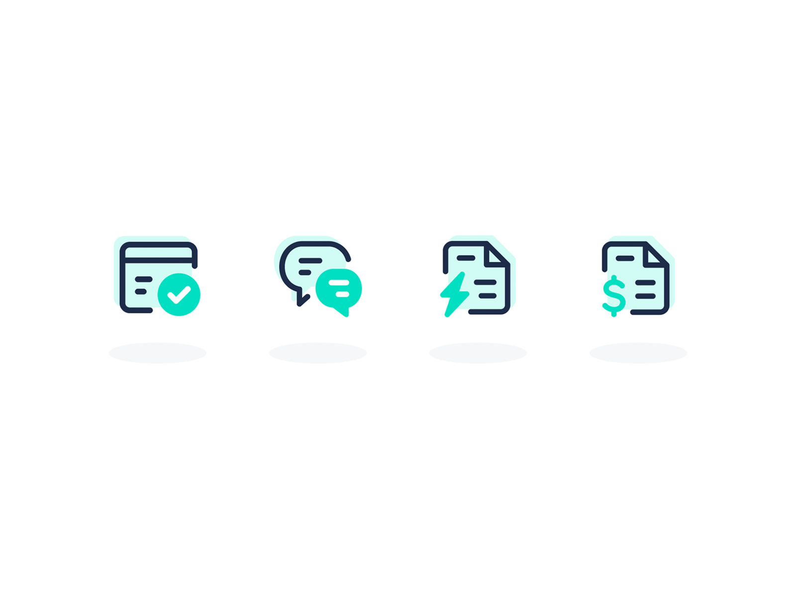 4 Micro Icons by Chase Carpenter on Dribbble