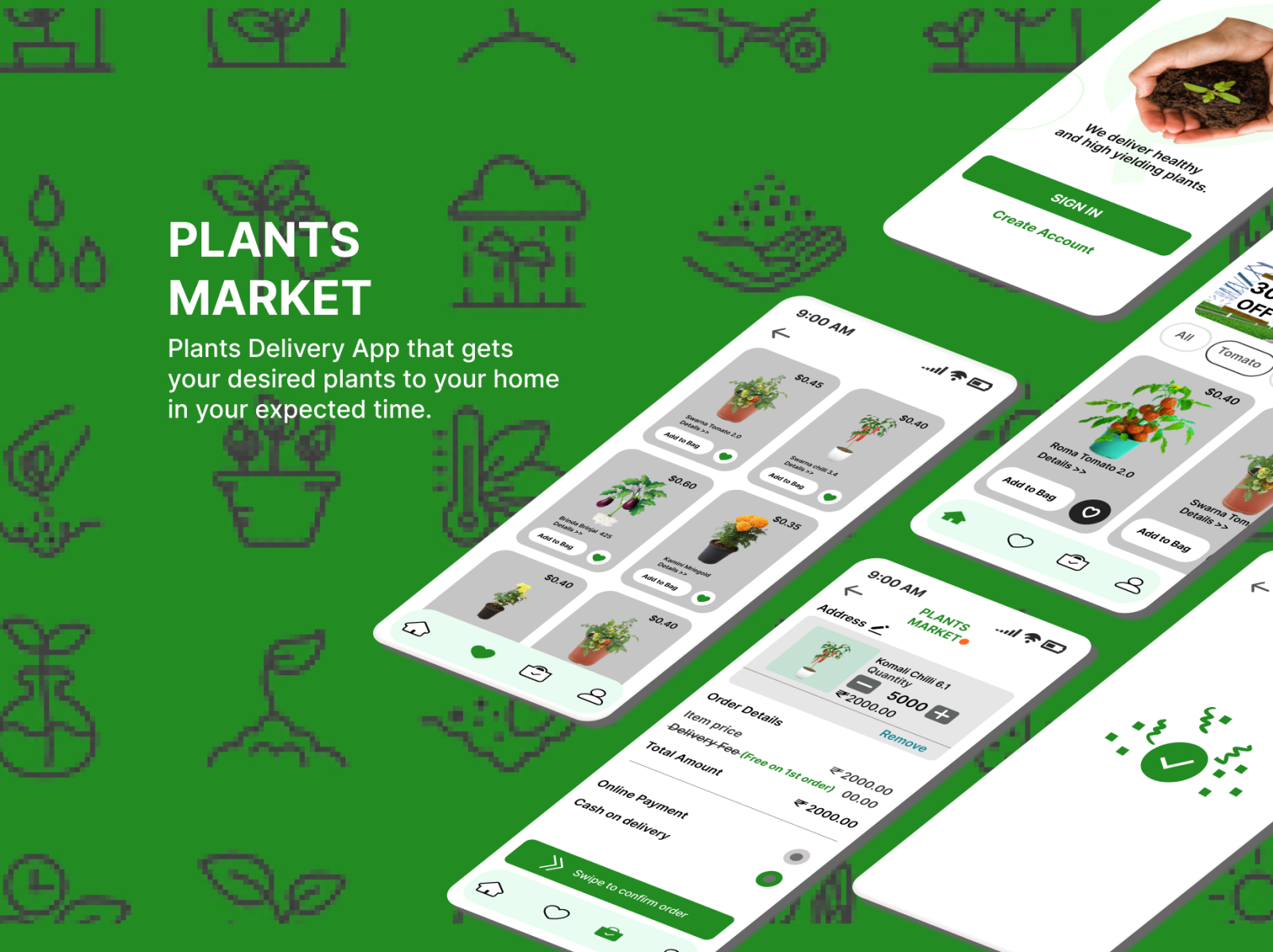 APP/UI/UX Delivery app by thirumalesh avula on Dribbble