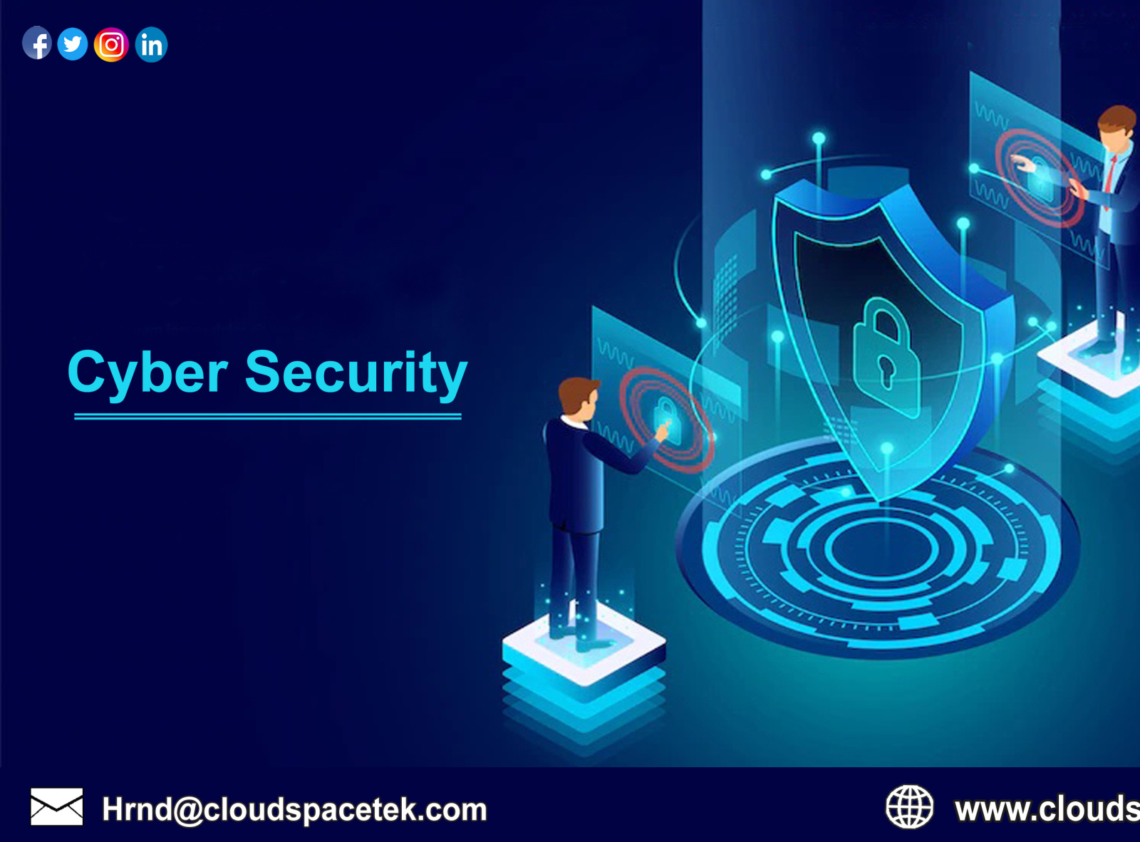 Cyber Security by 1CloudSpace on Dribbble