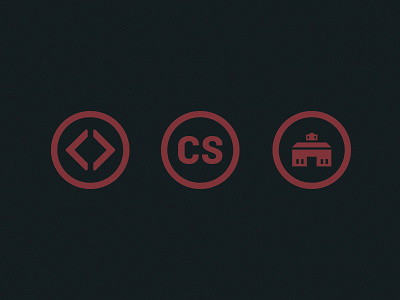CS Icons by Jason Vanlue for Code School on Dribbble