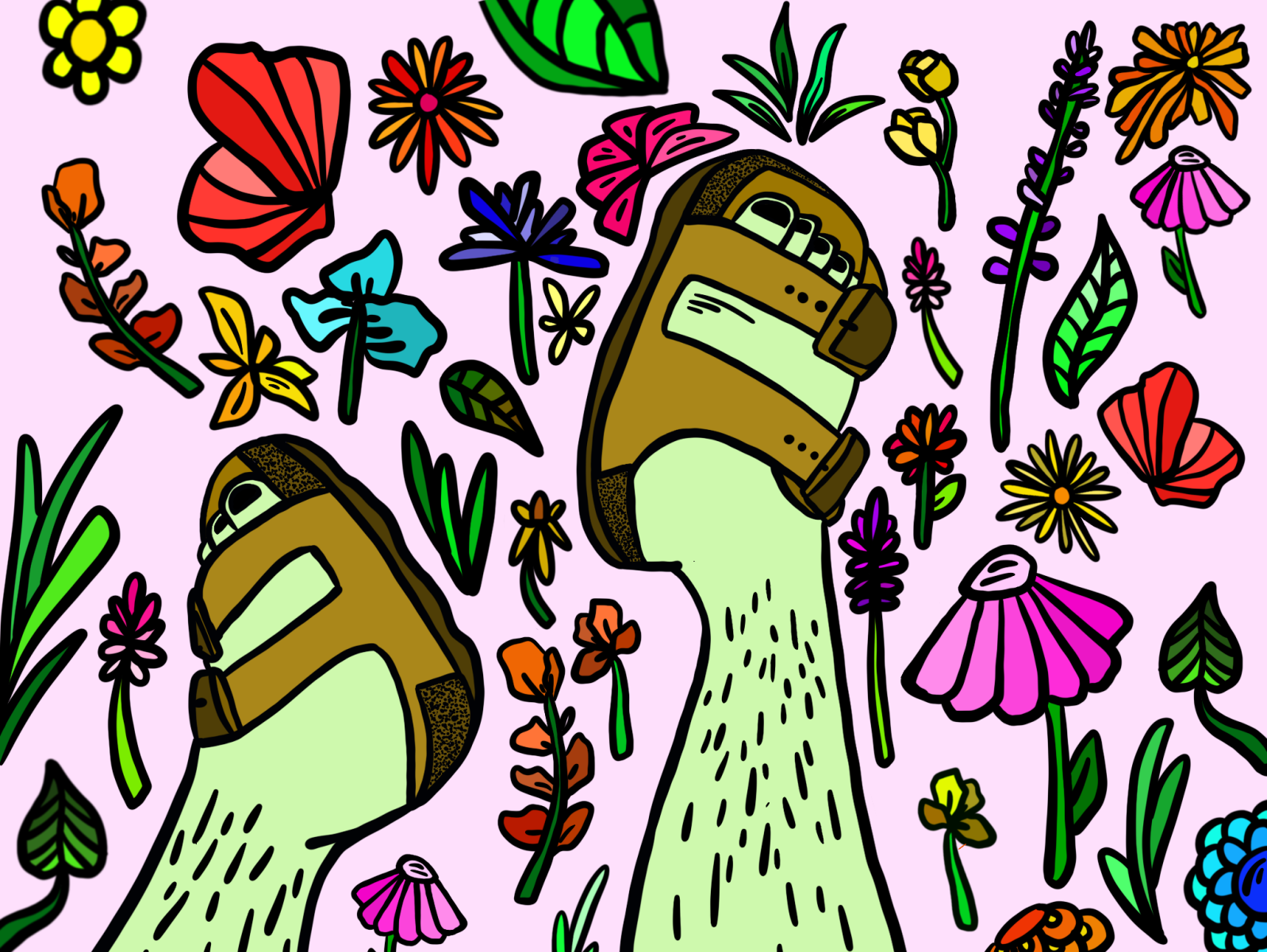 Body hair is nice. by Bailey Stewart on Dribbble