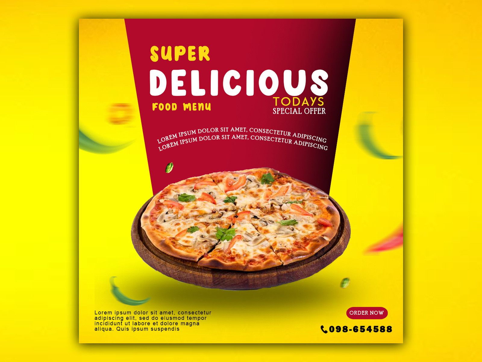 SUPER DELICIOUS BANNER by Adhayan on Dribbble