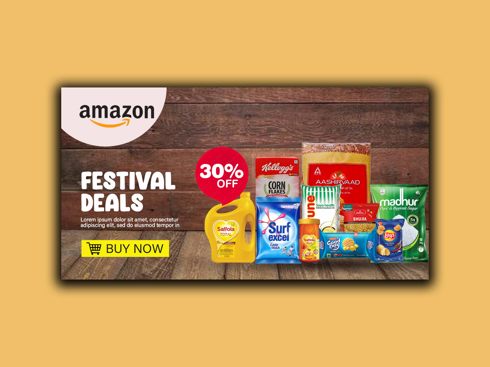 Amazon Banner by Adhayan on Dribbble