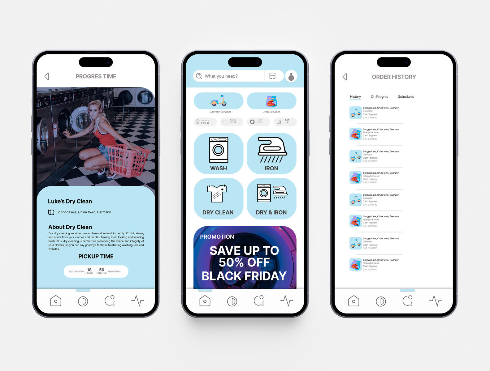 New laundry app 2023! Laundry app exploration by Wiyuda Ari Sandi on ...
