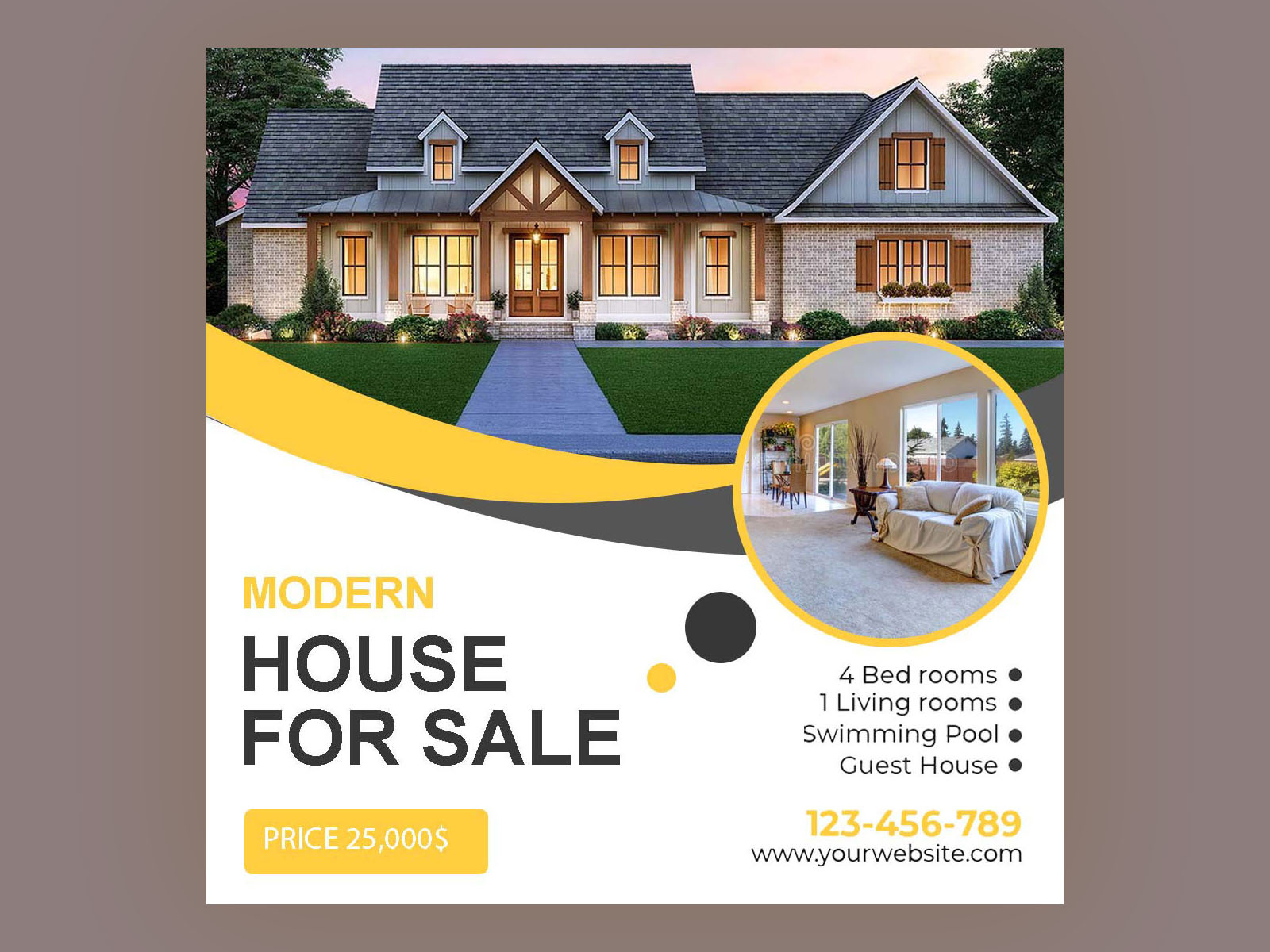 House Banner by Rajat Jijta on Dribbble