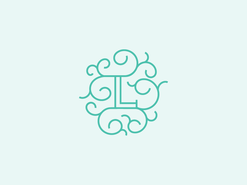 L Monogram by Lauren Castro for Rhyme & Reason Design on Dribbble