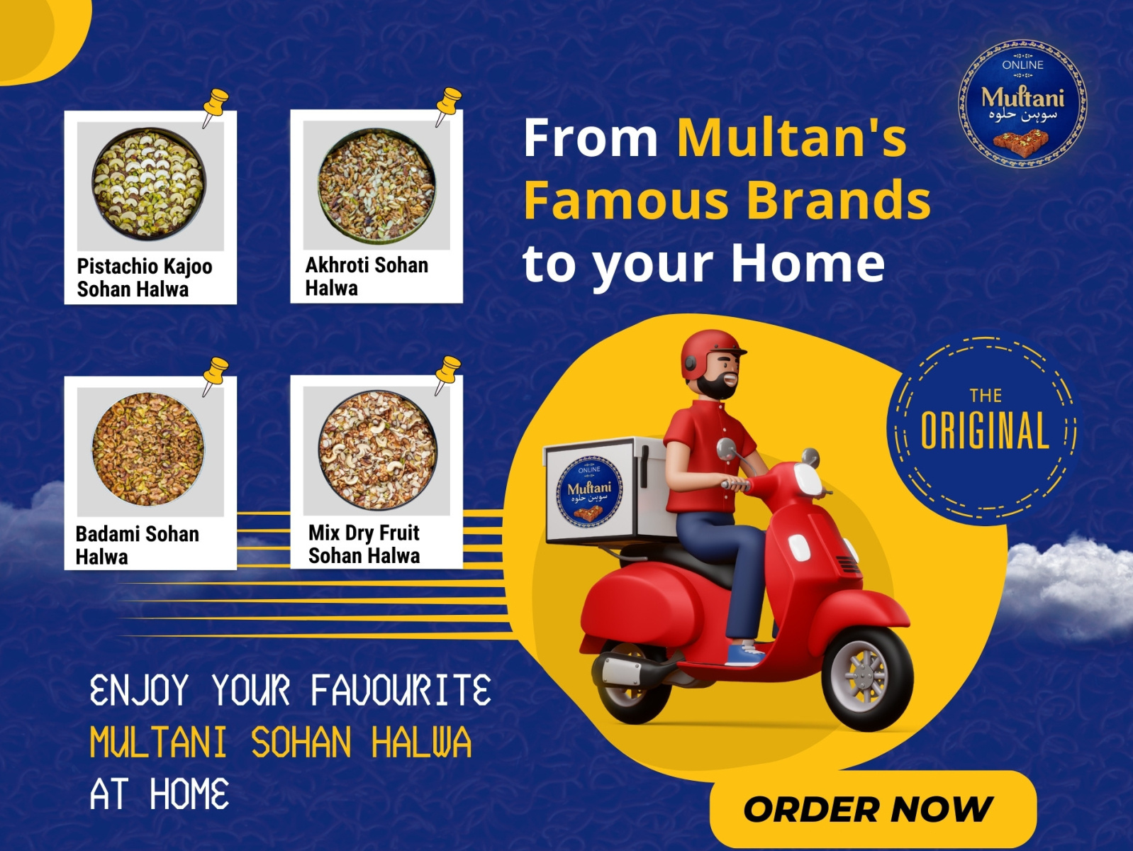 Branding Posts for Online Multani Sohan Halwa by Shairyar Khan on Dribbble