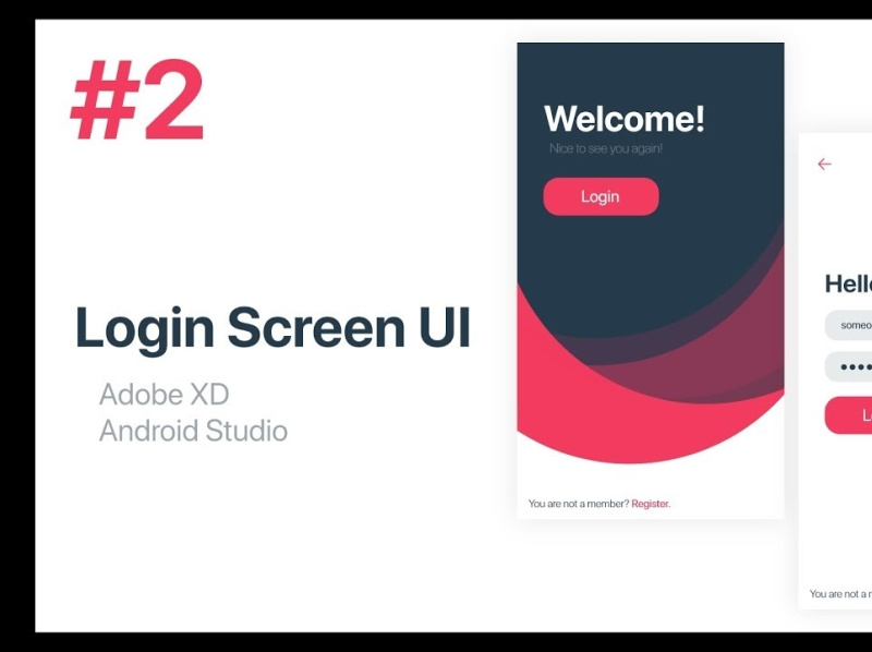Login Screen UI by Sohaib Afridi on Dribbble