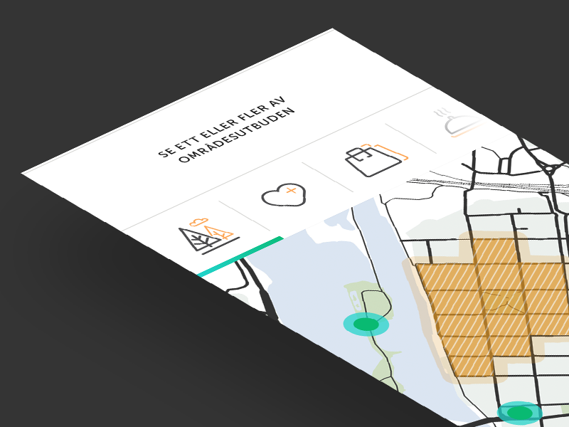 Map Design by Philippe Sainz on Dribbble