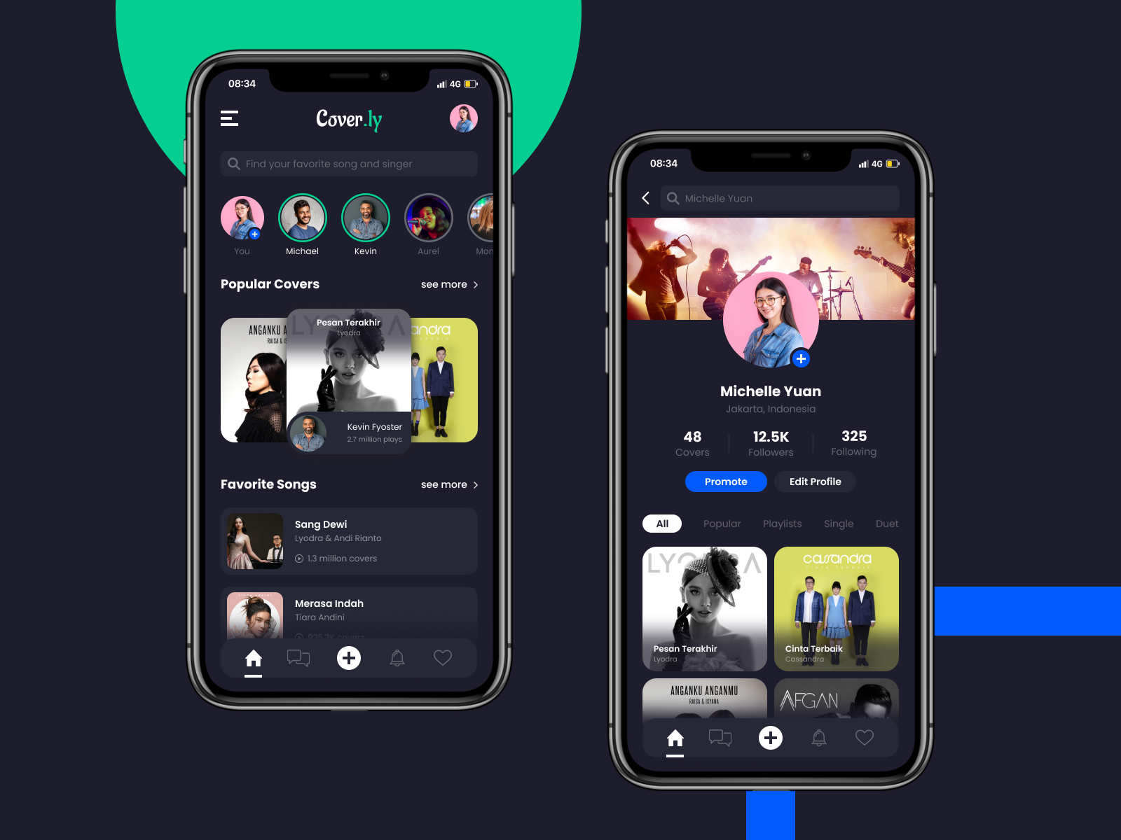 Cover.ly Mobile Apps by Wahyu Wijiyanto on Dribbble