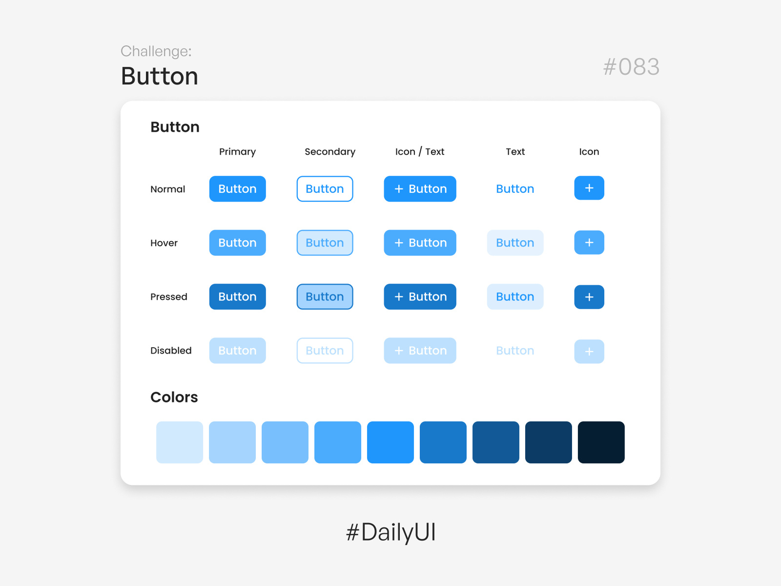 Button - Challenge Daily UI #083 by Jeffrey Gomes on Dribbble