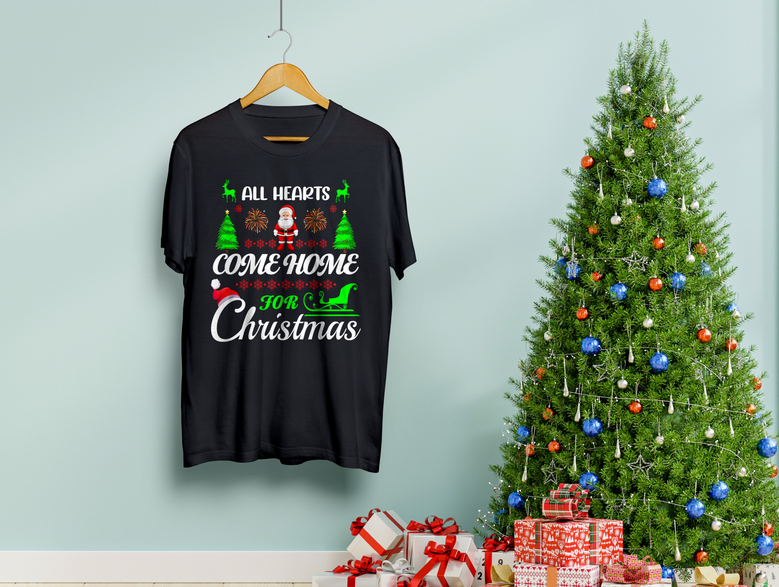 Christmas T-Shirt Design by Al-Rafi 06 on Dribbble