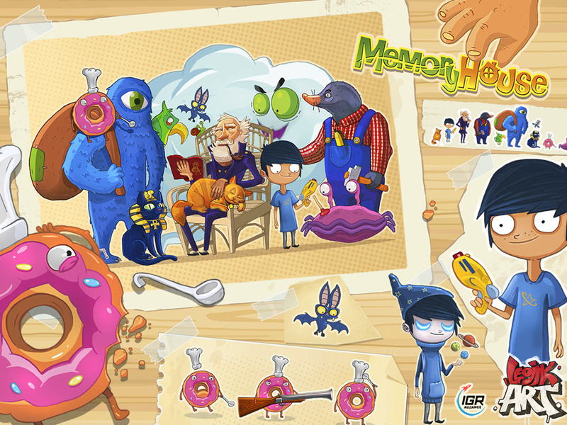 Memory House by Oleg Evteev on Dribbble