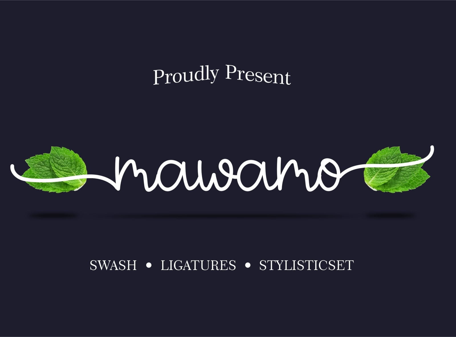 Mawamo Script Font by Dyamoon studio on Dribbble