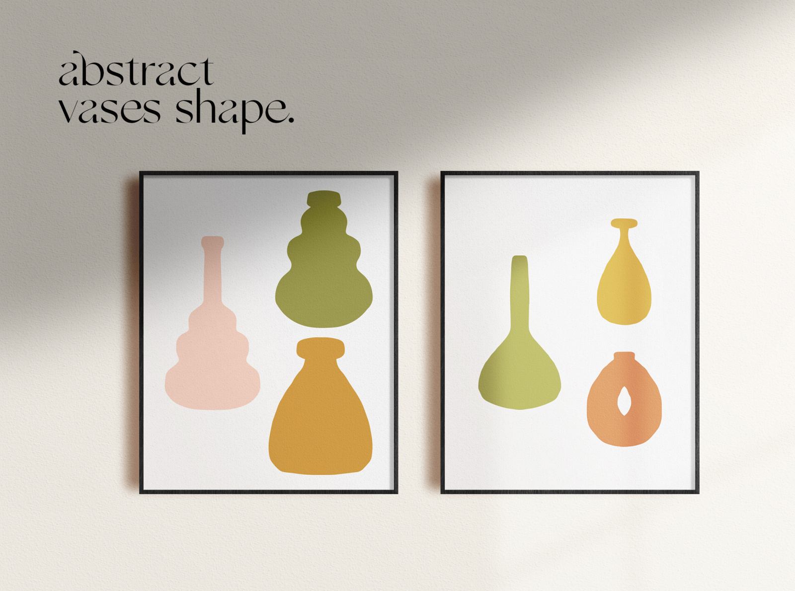 Abstract Vases Shape by Naurah Elysia Putri on Dribbble