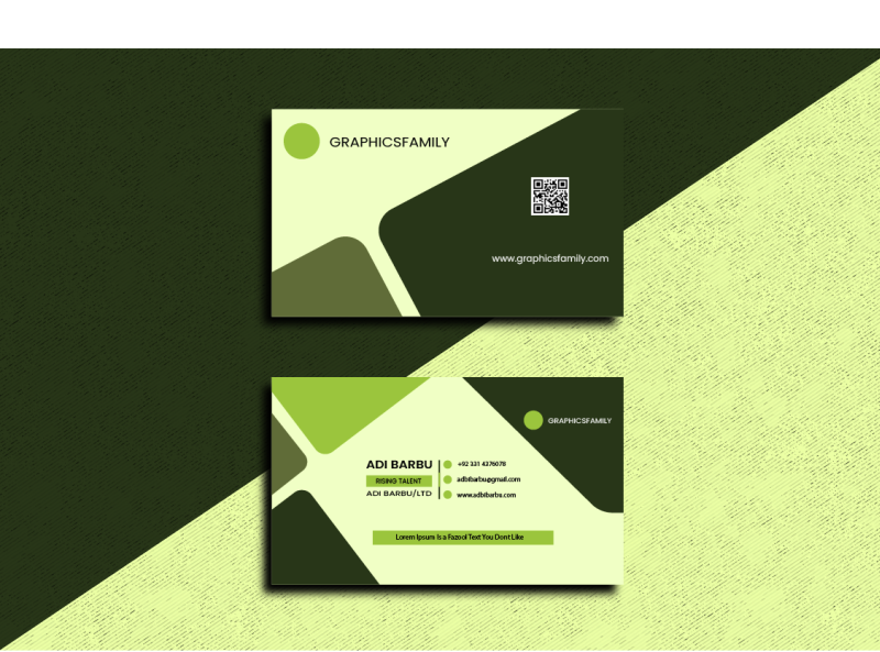 Business Card by Daud Amer Khan on Dribbble