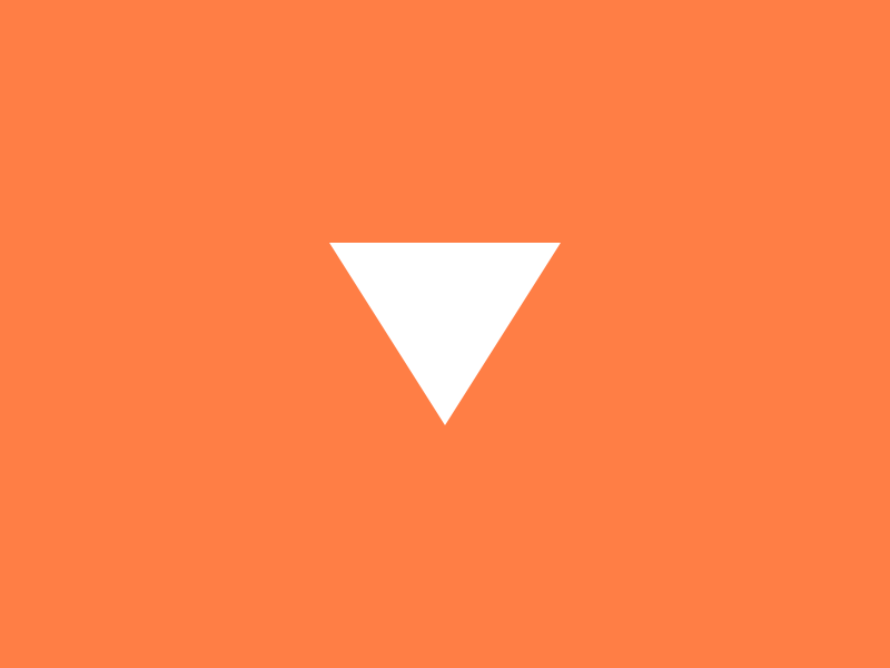 White Triangle by Design God on Dribbble