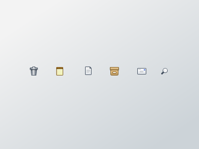 Small Icon Set by Corey Haggard on Dribbble