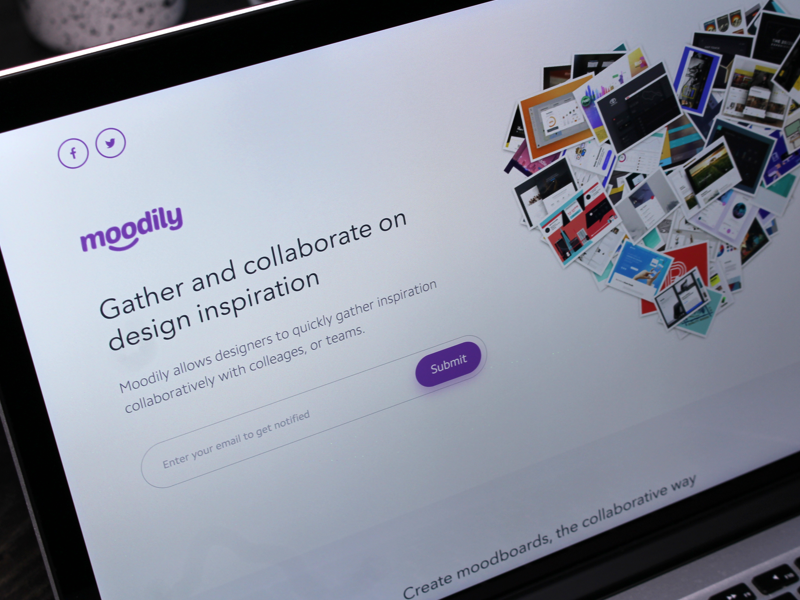 Hello Moodily by Corey Haggard for Mossio on Dribbble
