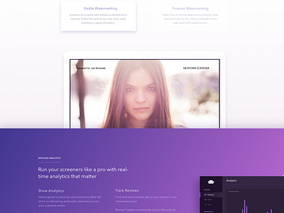 Screeners Landing by Corey Haggard for Mossio on Dribbble