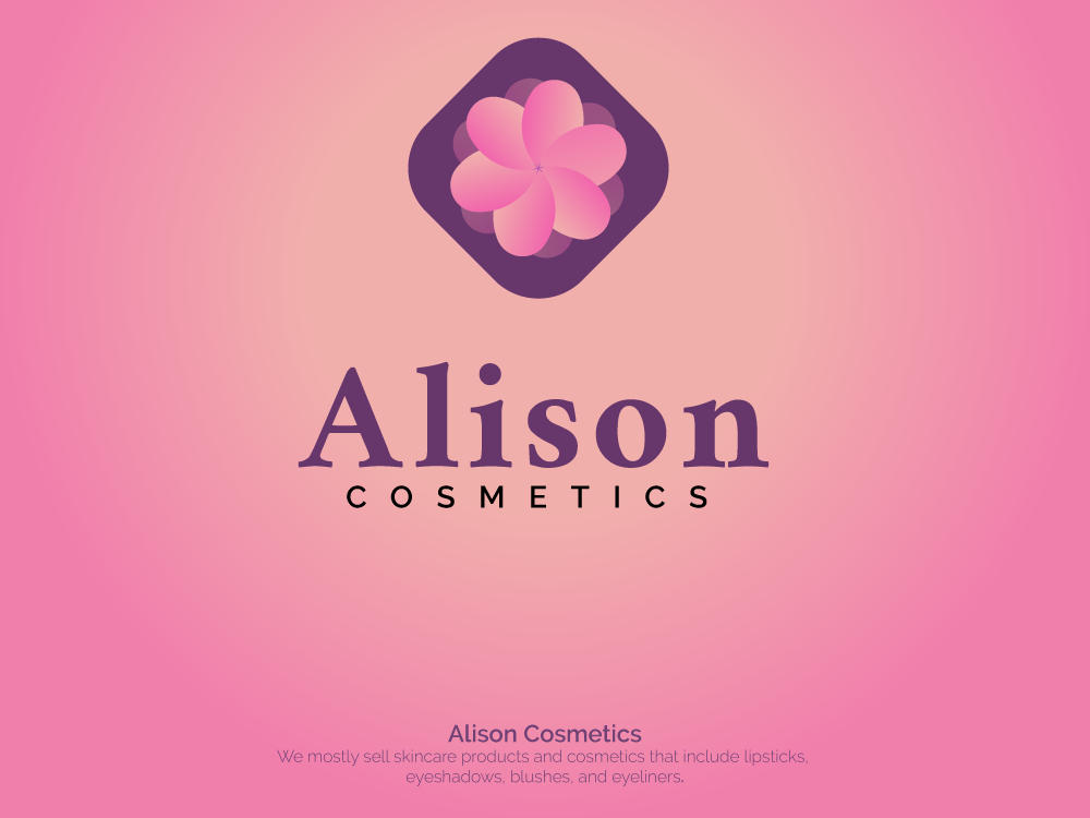 Alison Cosmetics Logo by Jahangir Ahmed on Dribbble