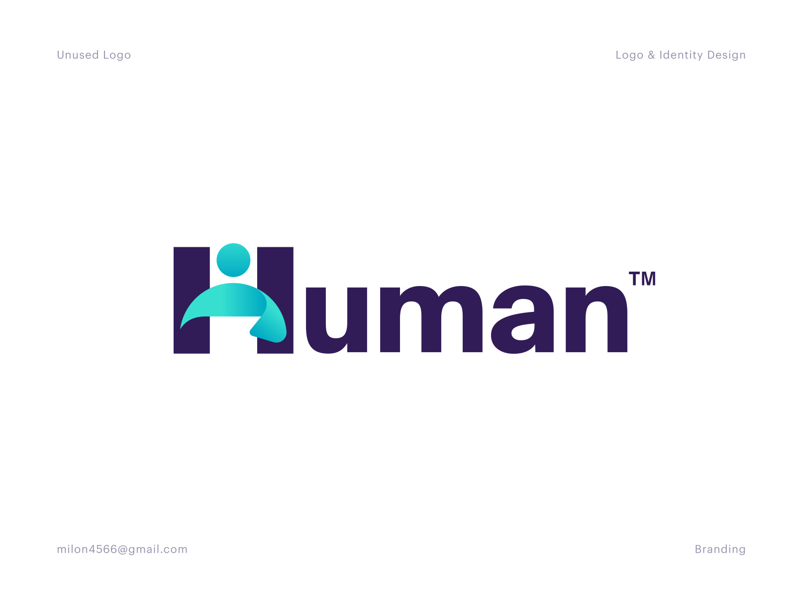 Human Logo Concept by Milon Ahmed on Dribbble