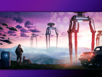 Terraforming Robot by KiranKodi on Dribbble
