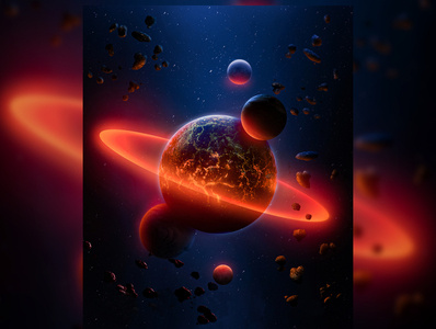 Planet by KiranKodi on Dribbble