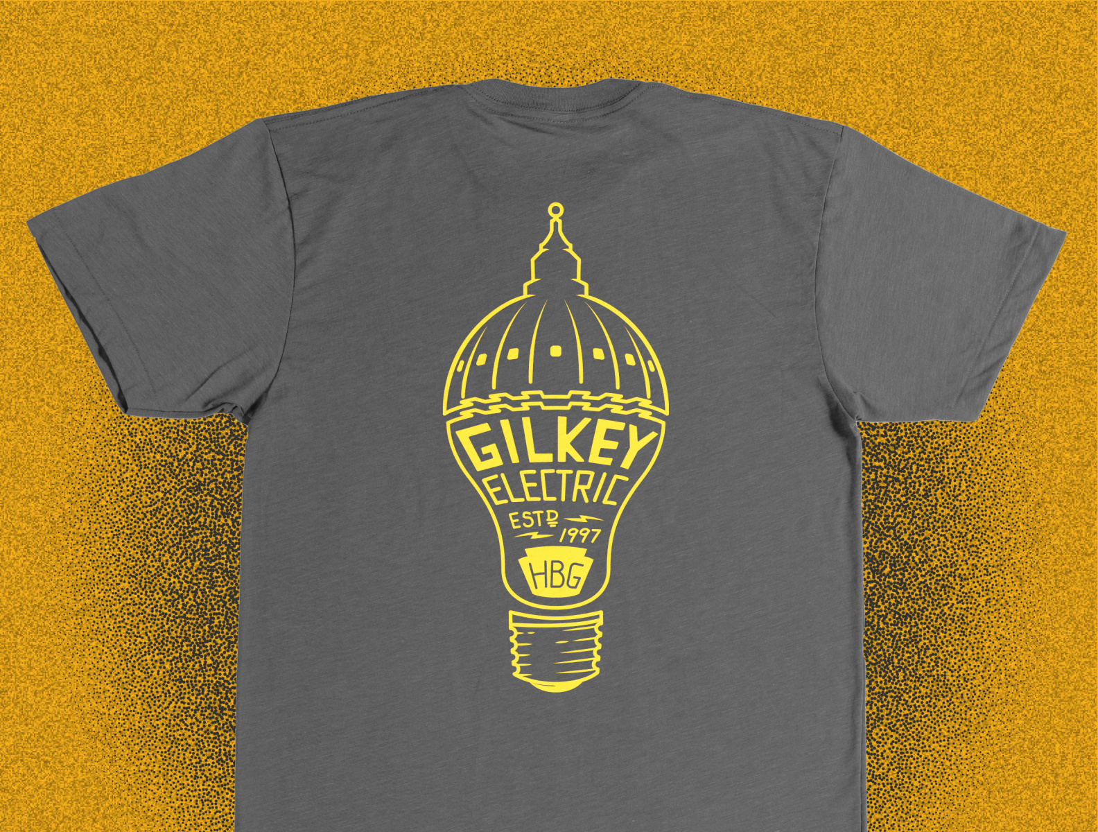 Gilkey Electric Tees by Brandon Link on Dribbble