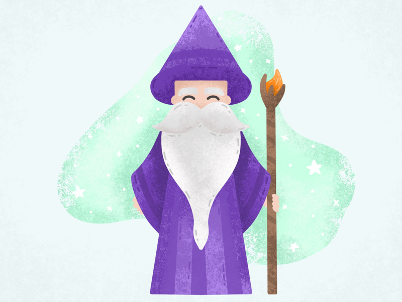 Wizard by Rachel Lovett on Dribbble