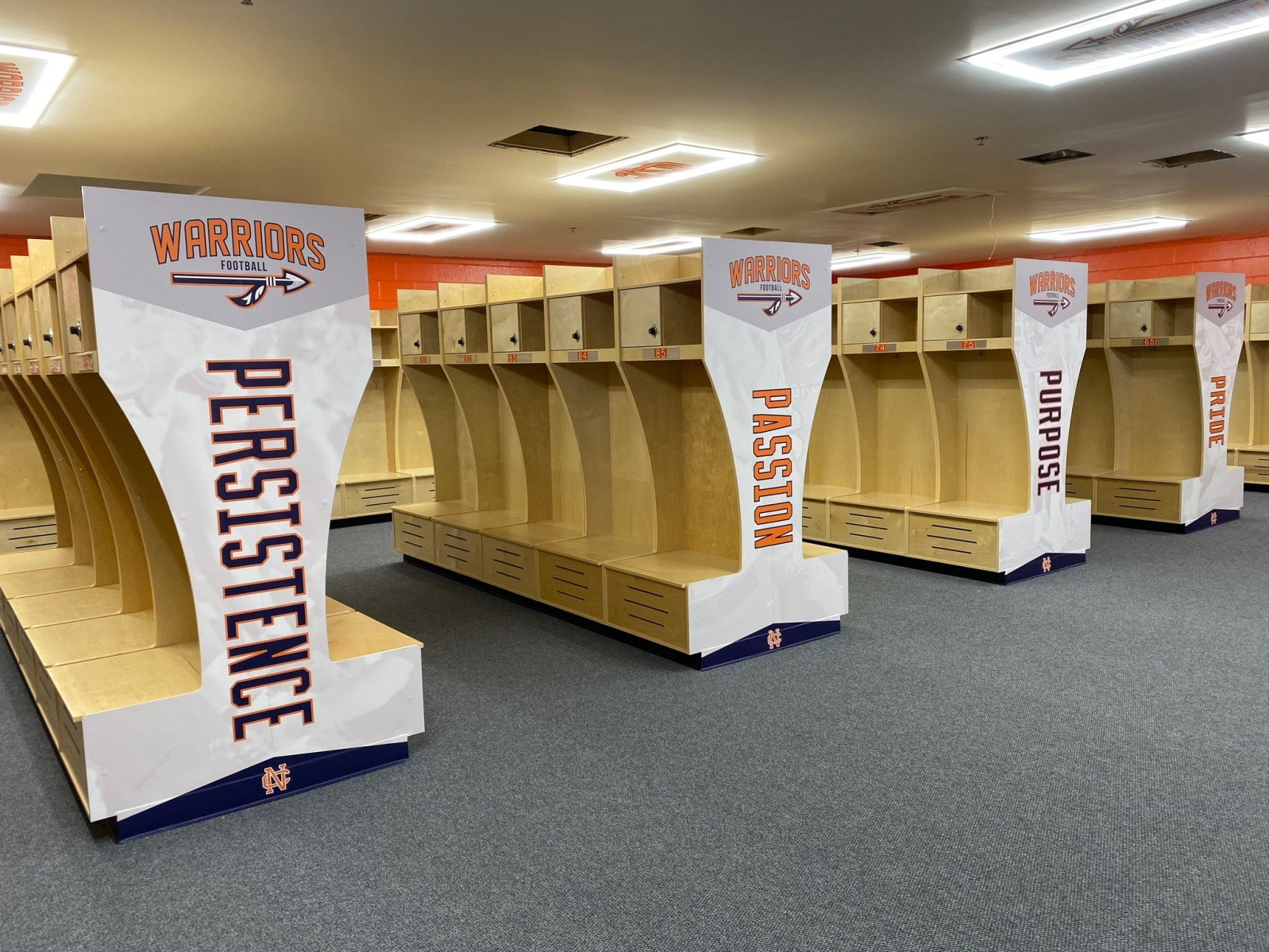 Locker Room Remodel by One11 Printing & Graphics on Dribbble
