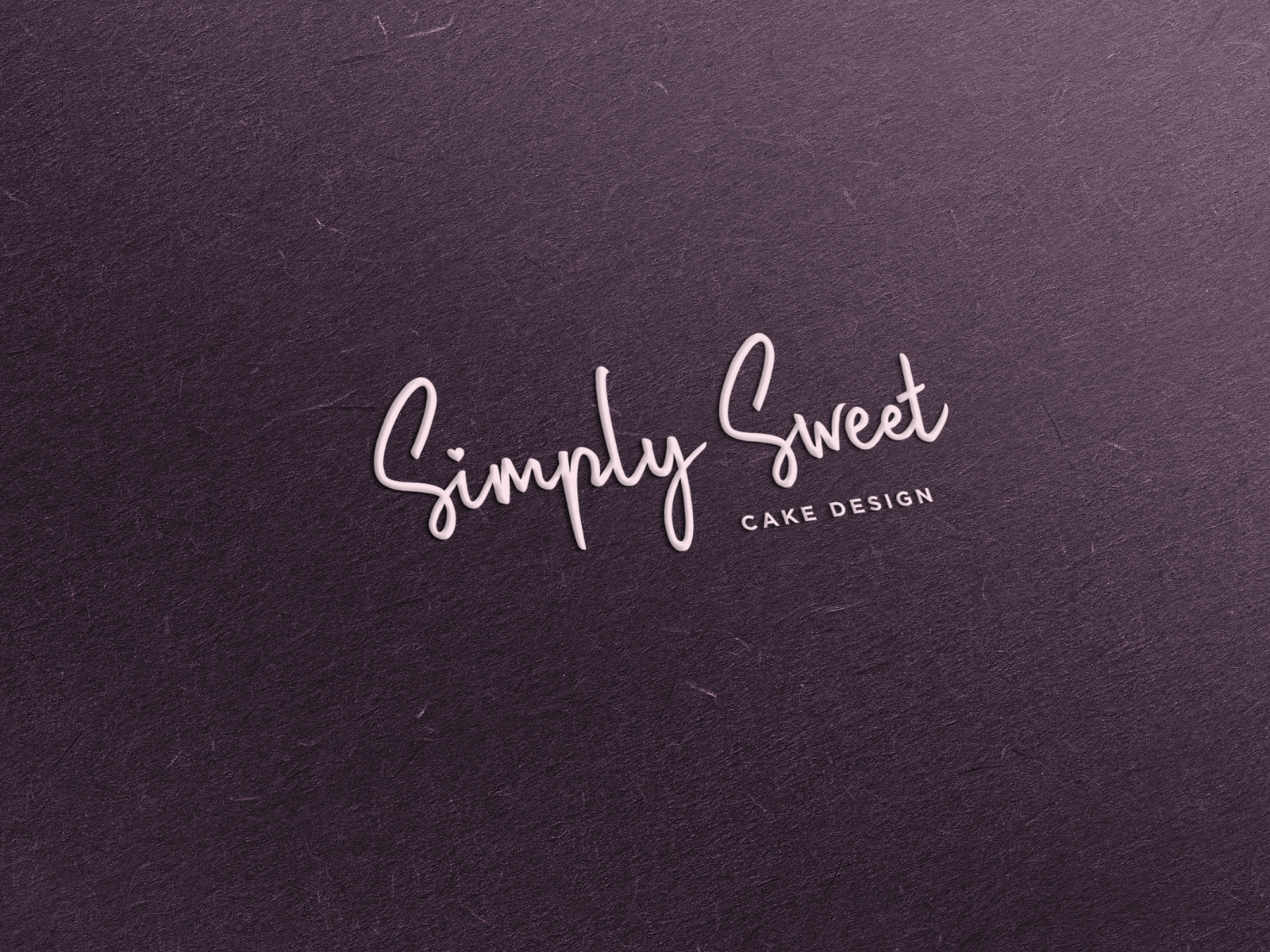 Simply Sweet Cake Design by Evan O'Donoghue on Dribbble