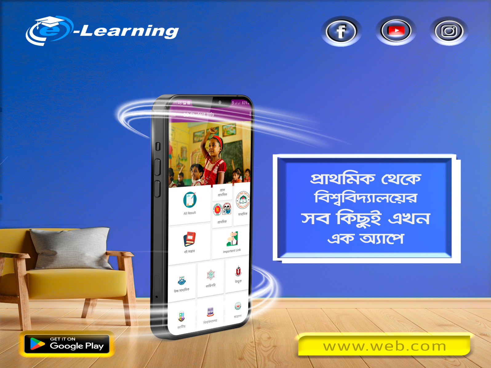 Social media post design by Mahfujur Rahman on Dribbble