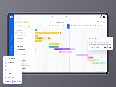 Browse thousands of Gantt Chart images for design inspiration | Dribbble