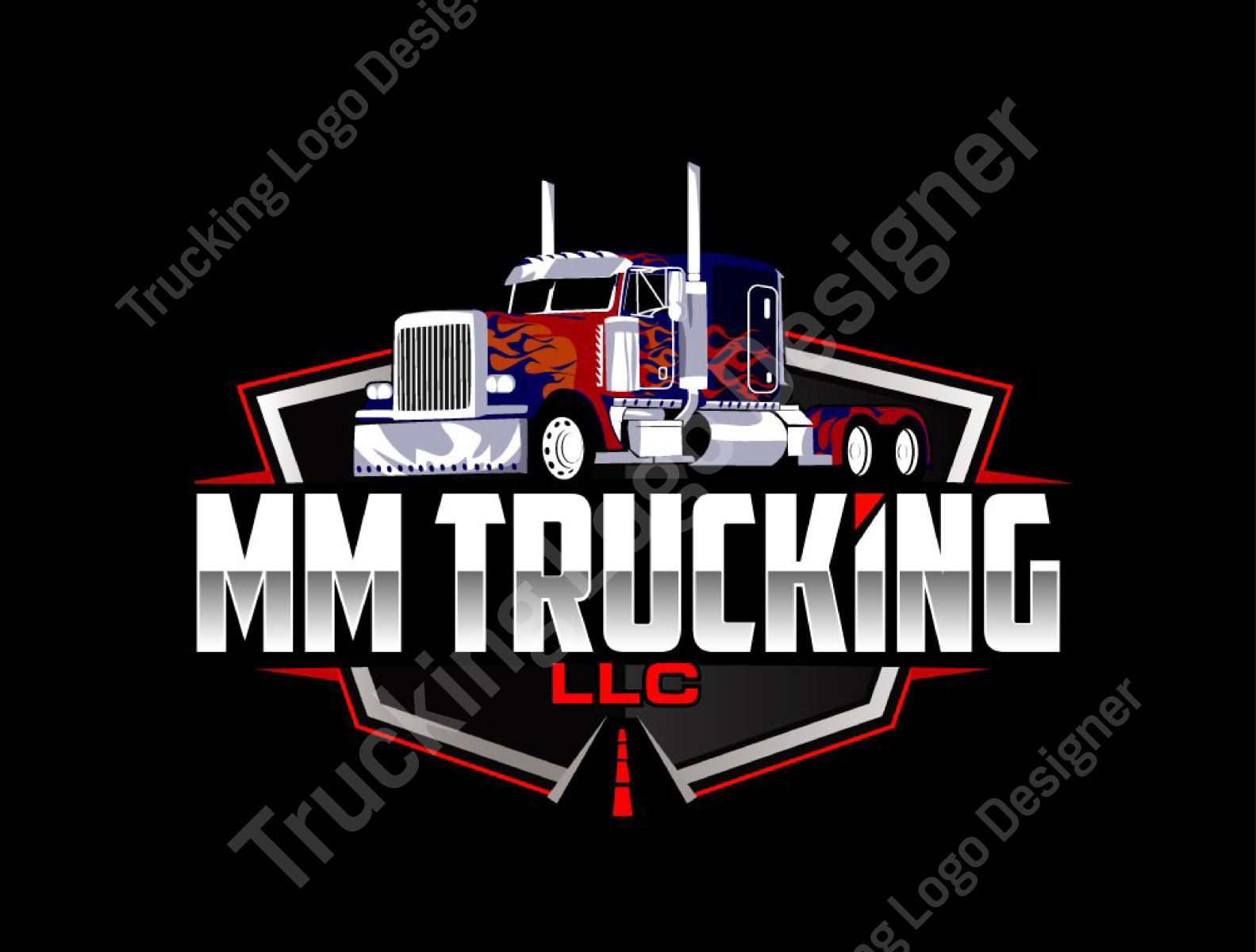Transport Logistics Trucking Dispatching Logo Within 24hours by ...