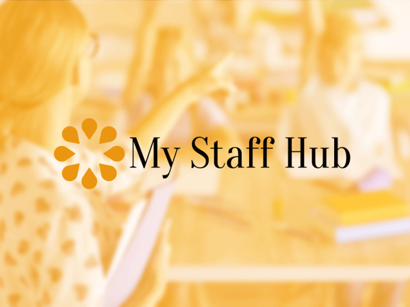 My Staff Hub Logo by Ahmed Azwawi on Dribbble