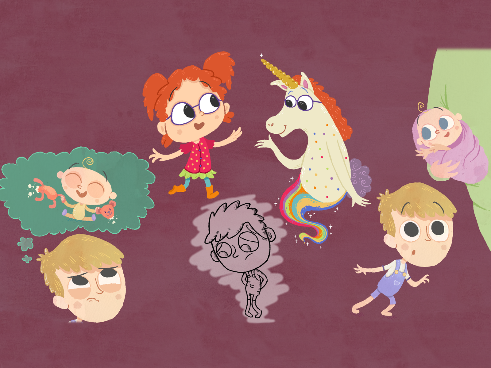 Character design style by Ryan Jones on Dribbble