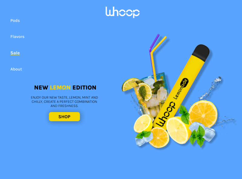 WHOOP landing page concept. by Nikita Ganzenko on Dribbble