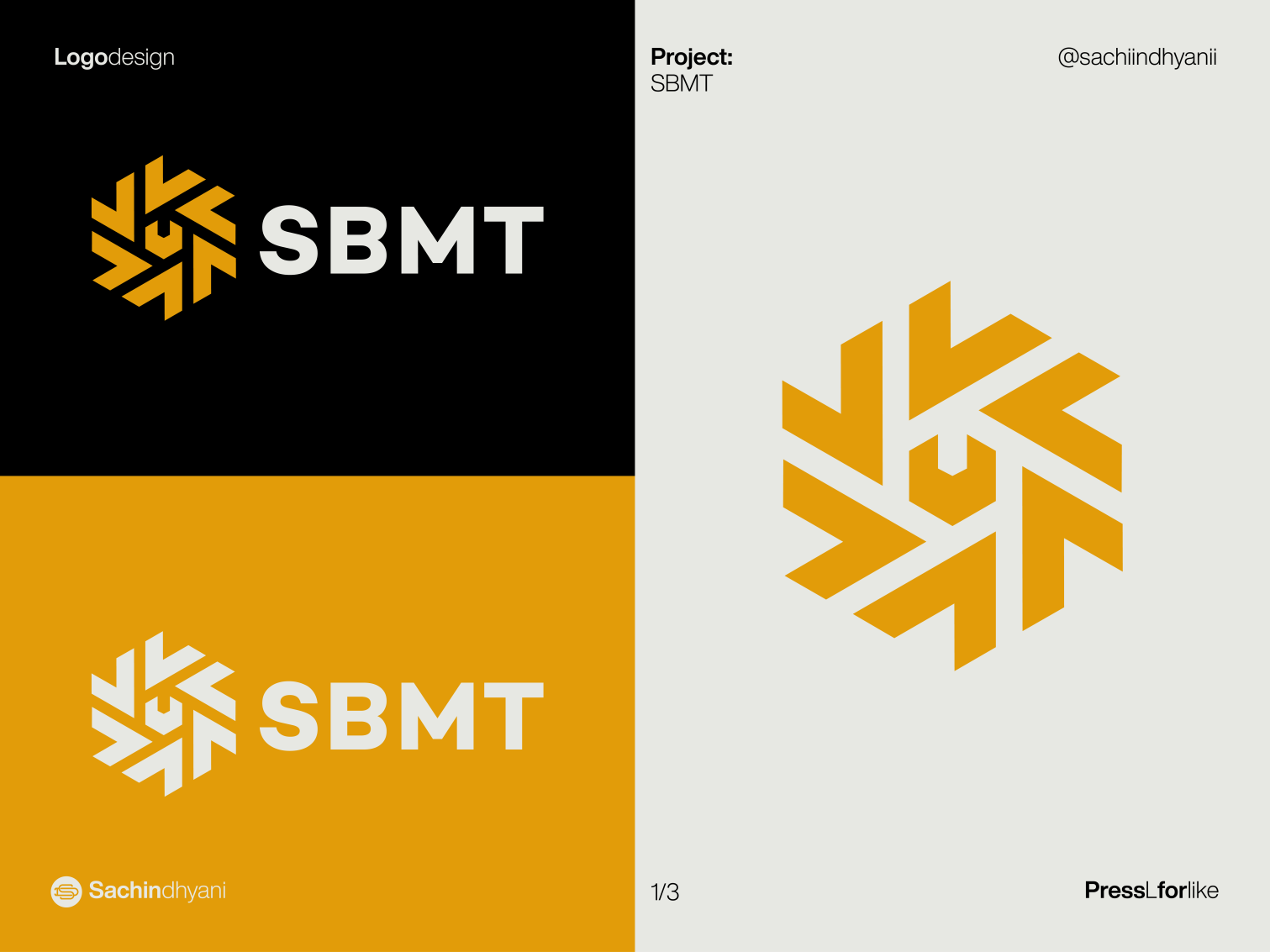 SBMT logo 2nd option by sachin dhyani on Dribbble