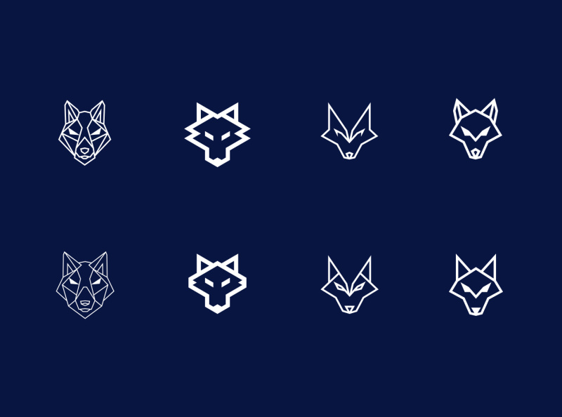 Logo Design | Crypto Wolfpack by Jayr Marasigan on Dribbble